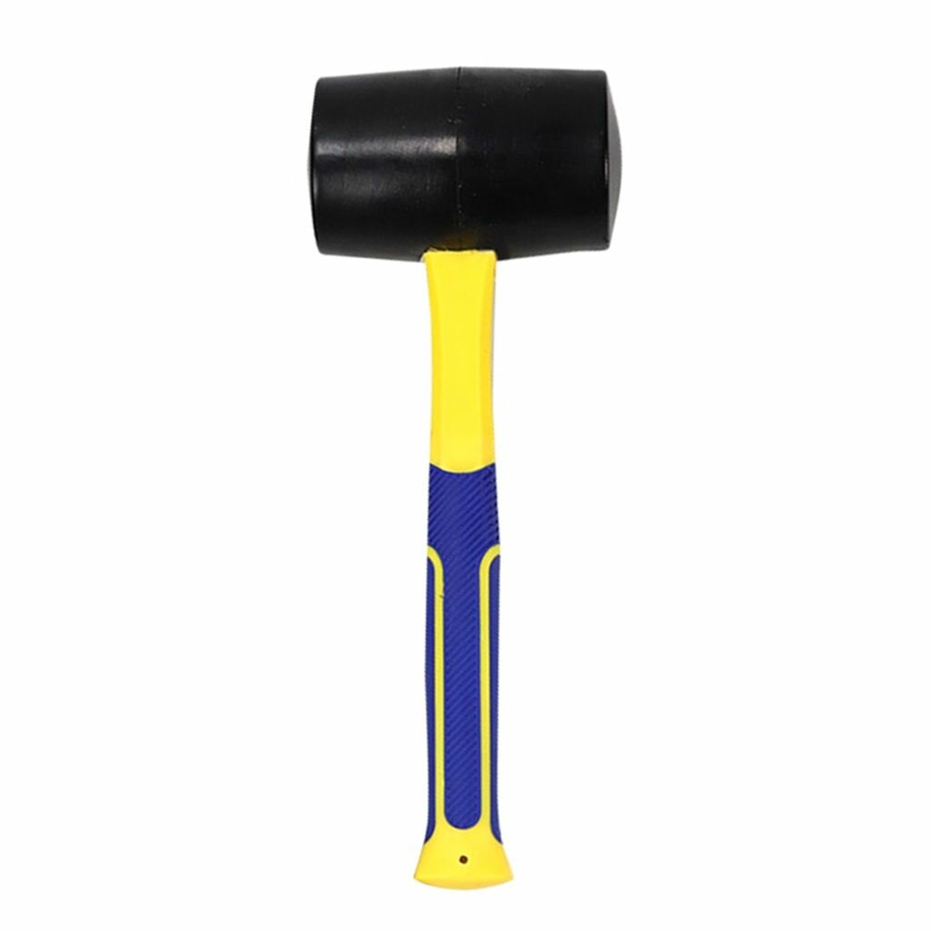 Легкий резиновый молоток для установки молотка с мягкой ручкой проектов DIY, деревообработки,