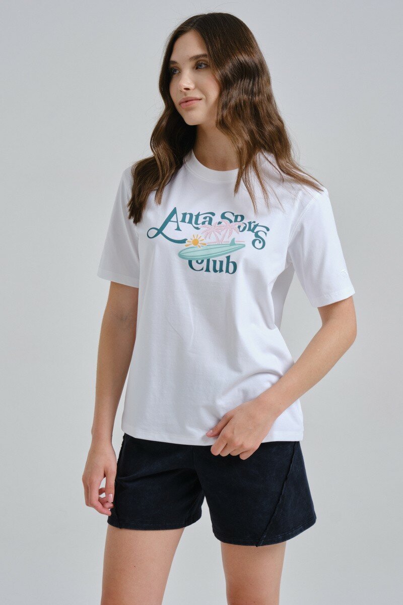 Футболка спортивная BLUE HEART GREEN MIND SS Tee