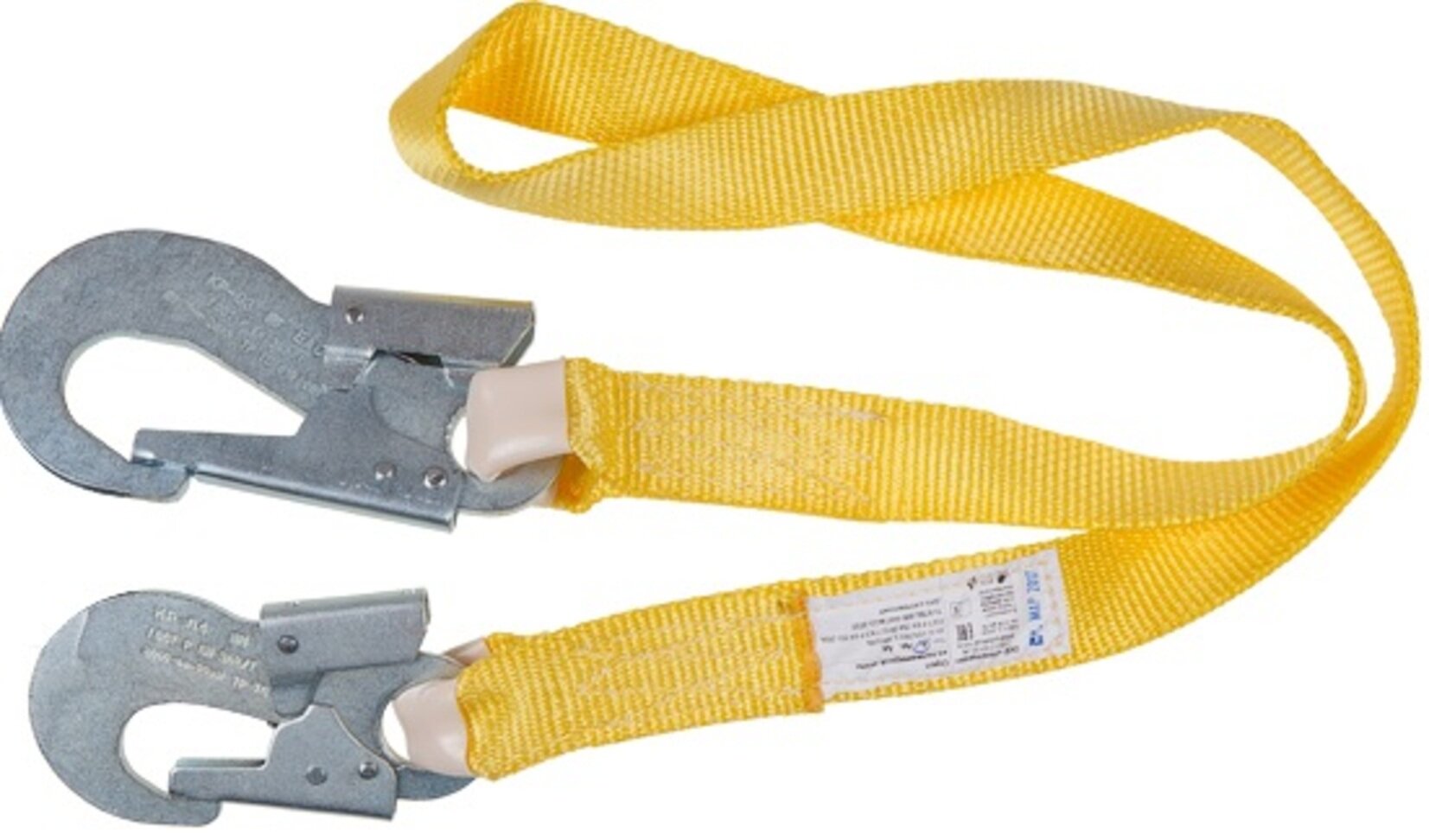 Строп ленточный потенциал, полиамидный, с двумя карабинами, длина 1,45 м