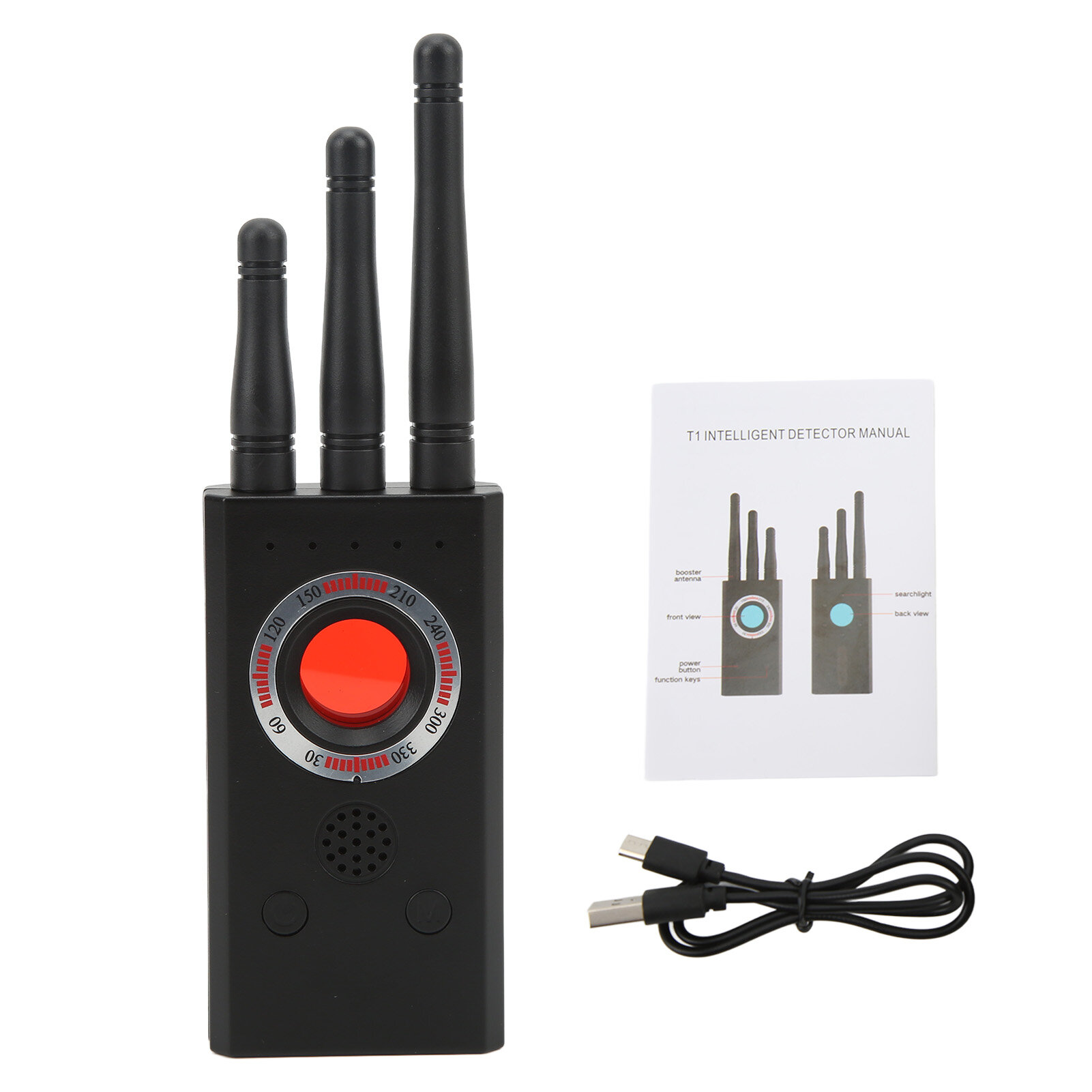 Детектор беспроводной камеры GPS Сигнал светодиодный инфракрасный световой световой инфракрасный фонарь, а также линия USB для отеля USB для отеля