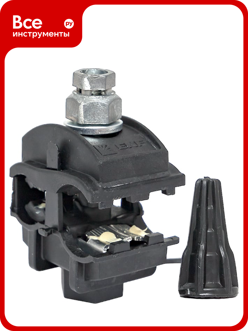 Прокалывающий ответвительный зажим EKF N640 16-120 мм2 / 16-35 мм2 (голый провод / СИП) PROxima n-640-r