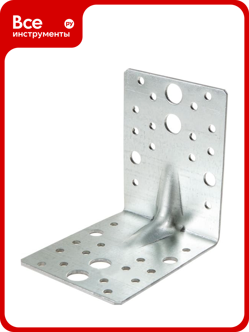 Усиленный уголок Rock RKP14, 100х100х80х2,5 мм 20 шт. 403407
