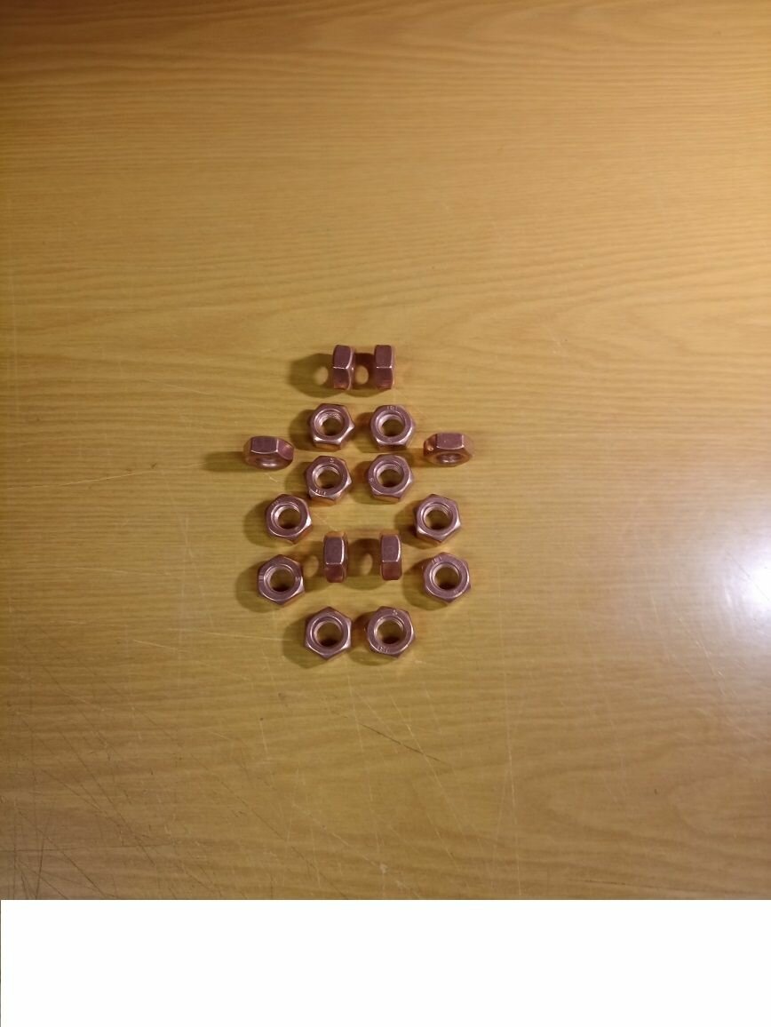 250512-П5 (М10*1,5) Гайка крепления выпускного коллектора 16 шт