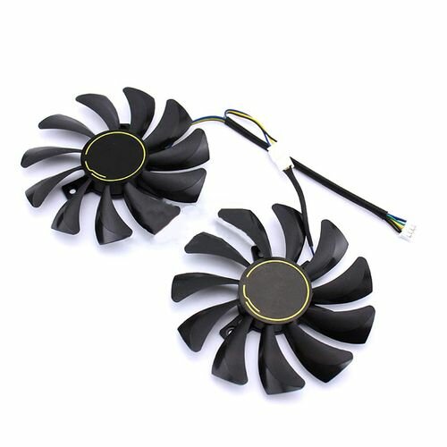 Замена вентилятора охлаждения MyPads для MSI RTX 2060 Ventus GTX1660 1660TI