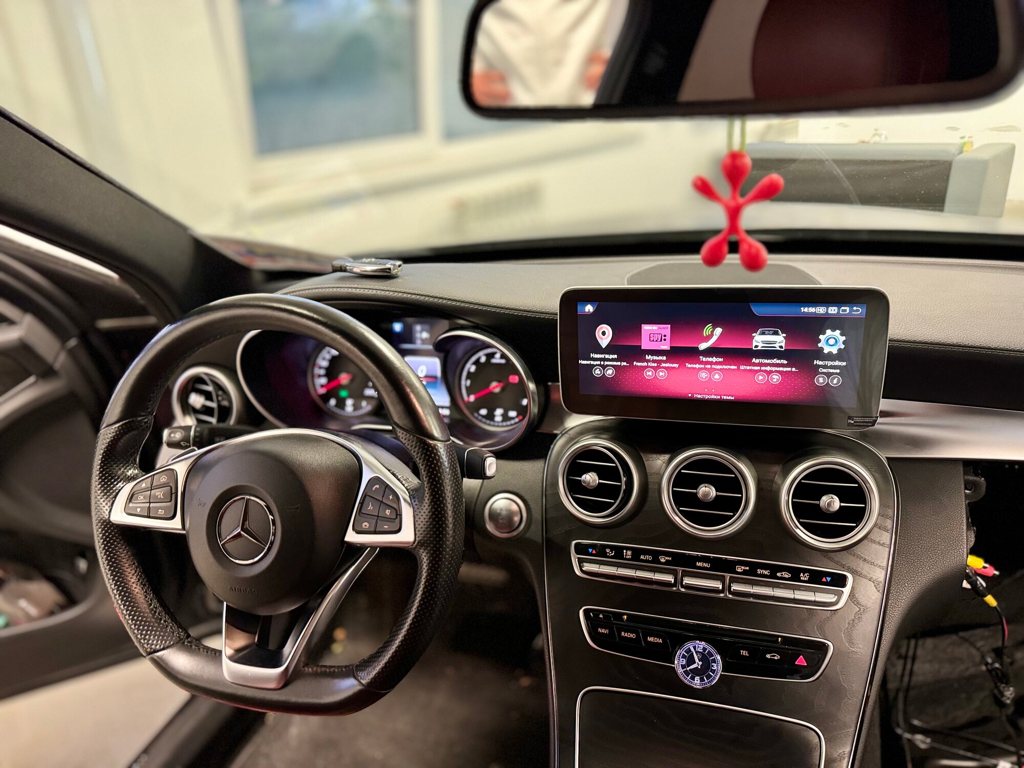 Монитор android для Mercedes C class w 205