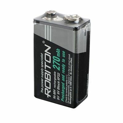 ACC 9V 270mAh RTU270MH-bulk SR1
