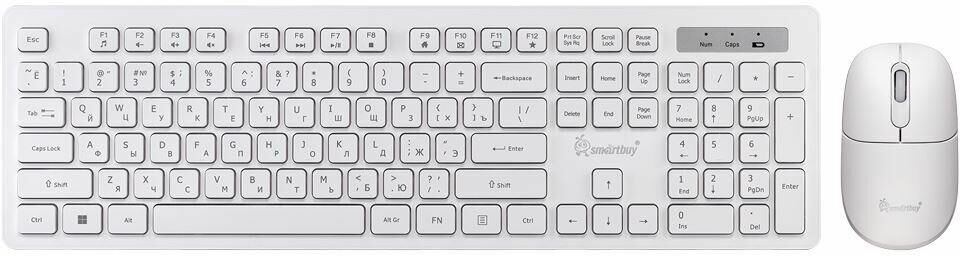 Клавиатура и мышь для компьютера, набор (SBC105AGW) 105AG