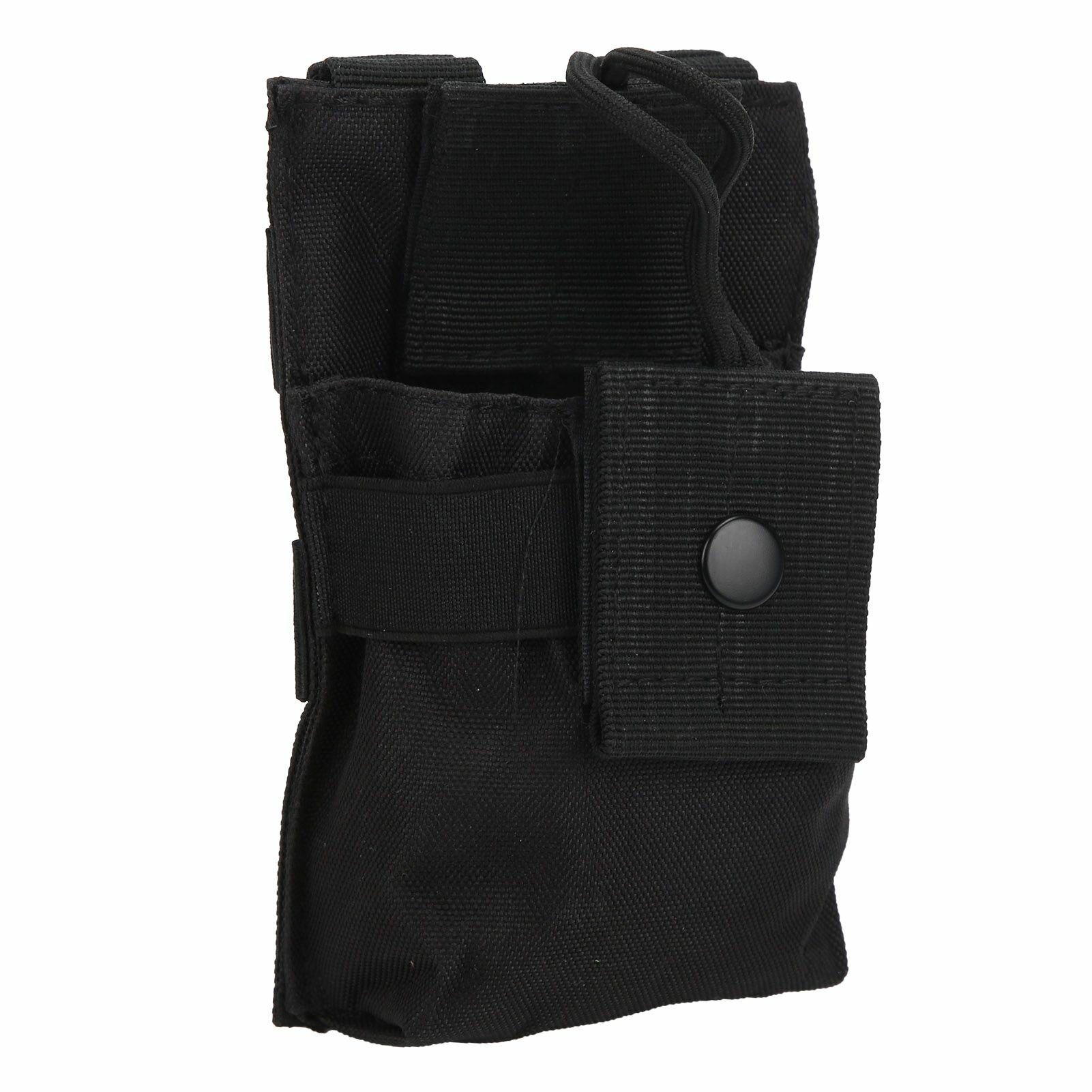 Многофункциональный держатель для радио Molle, кобура, чехол для рации, сумка для двусторонней радиосвязи (черный)