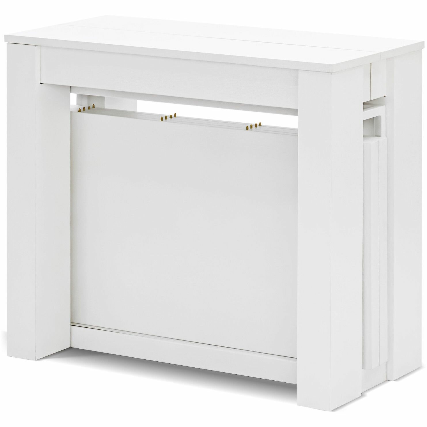 Стол-консоль В2432 белый дуб, раздвижной, лмдф