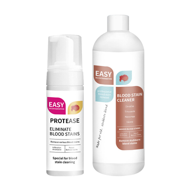 Средство для удаления пятен крови "Протеаза", одноразовая замена, комбинированная упаковка