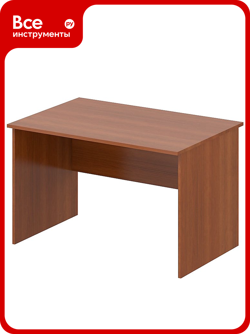 Рабочий офисный стол феликс 140x80x74.5 см миланский орех светлый ПК-ССМ-СТ140x80/Д-В3-35, сотрудников