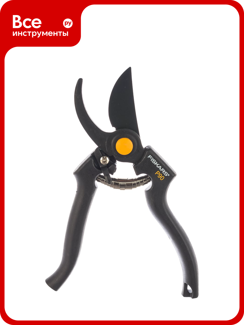 Профессиональный, Fiskars, садовый секатор Fiskars 1001530 (111960), красный, использования в качестве кусачек