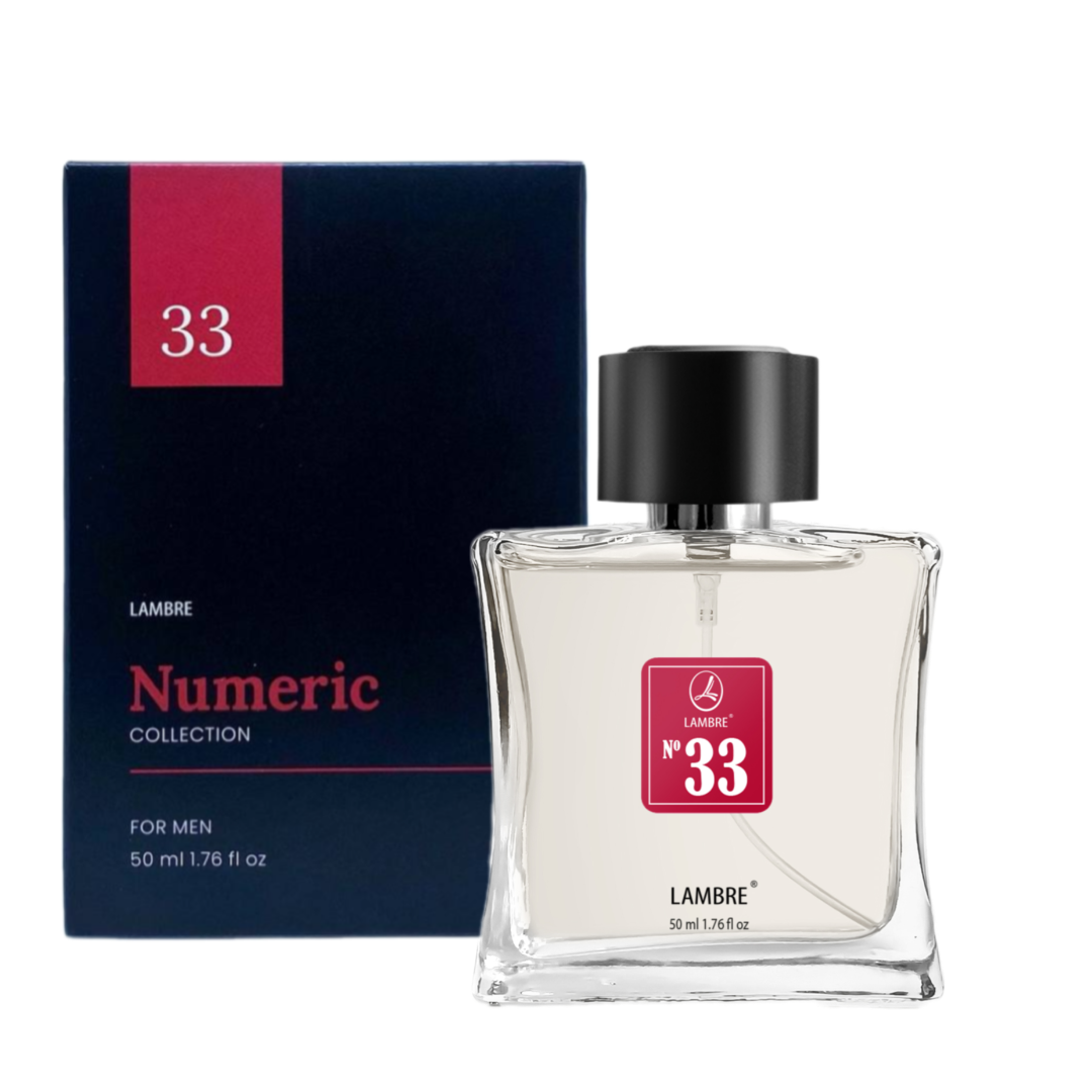 Туалетная вода Lambre 33, мужская, древесно-фужерный аромат, 50мл