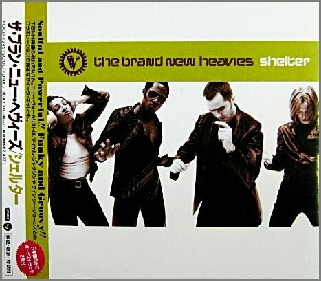 The Brand New Heavies. Shelter (Japan, London Records, POCD-1245, 1997, компакт-диск) CD