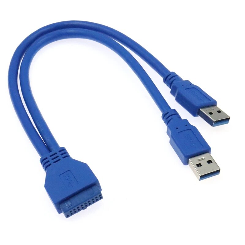 Кабель-адаптер USB 3.0 CableCC 20-контактный 20 F USB M