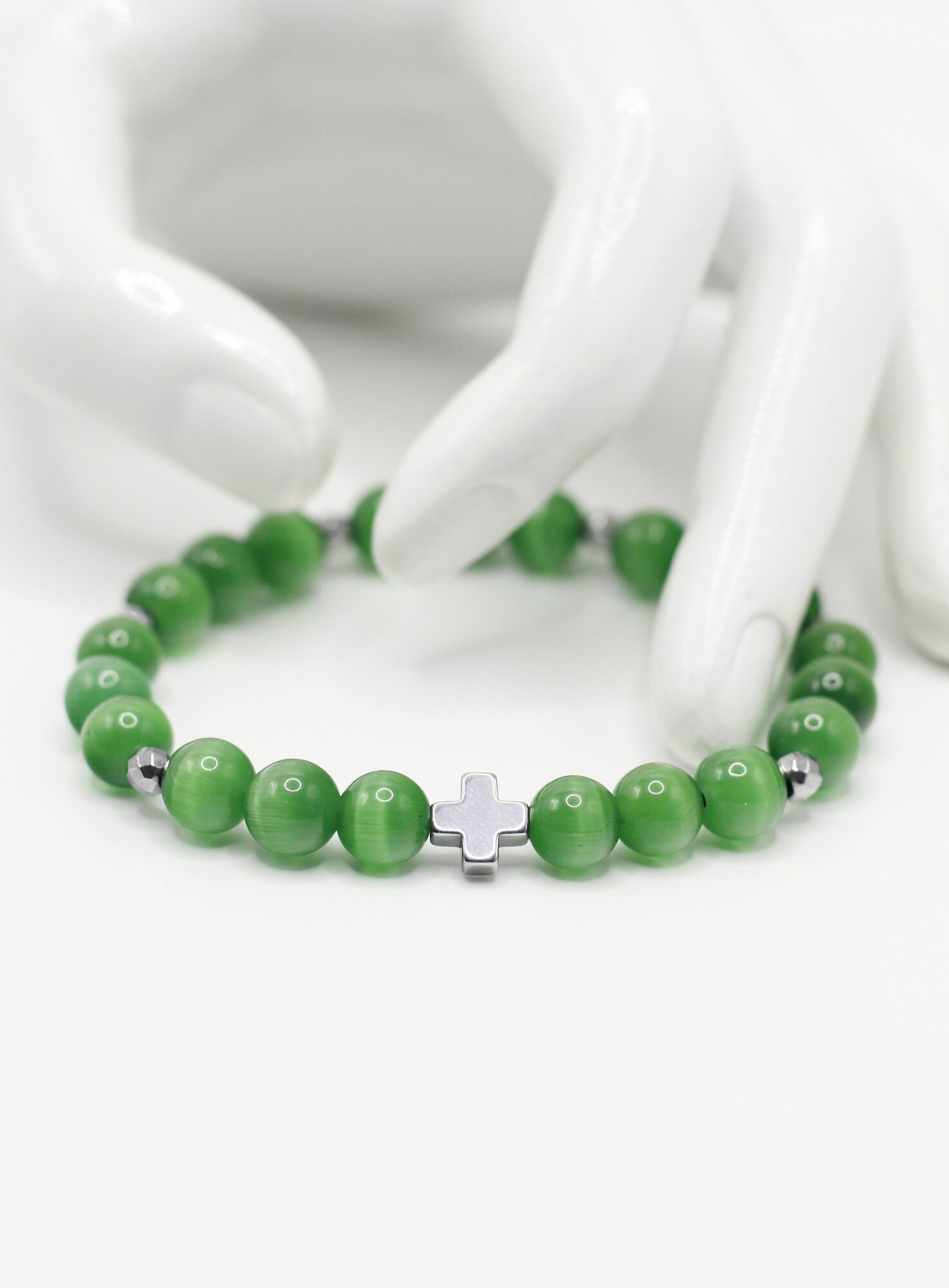 Браслет, гематит