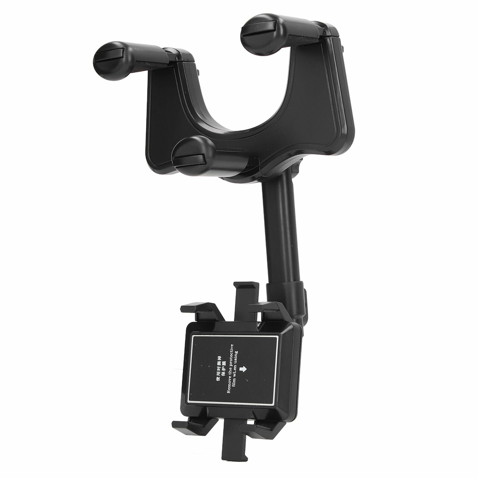 Вращающийся на 360 автомобильный держатель для телефона, прочная опора, прочный держатель для зеркала заднего вида, многофункциональный автомобильный держатель для смартфона