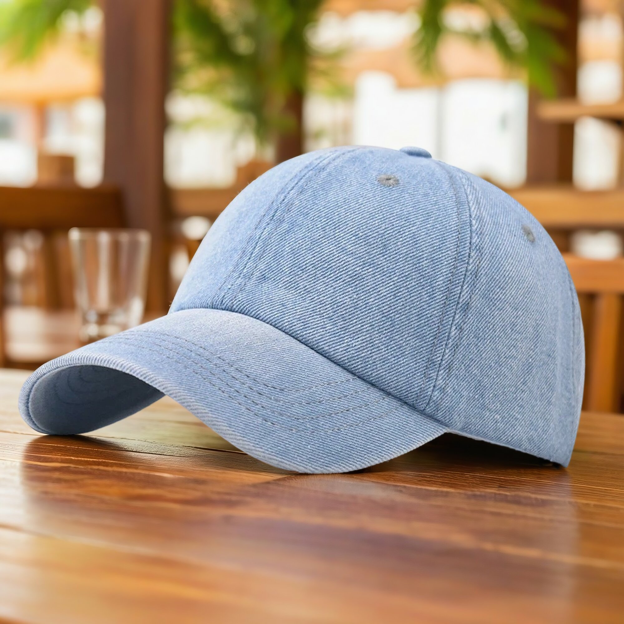 Бейсболка  мужская Джинсовая для мужчин и женщин