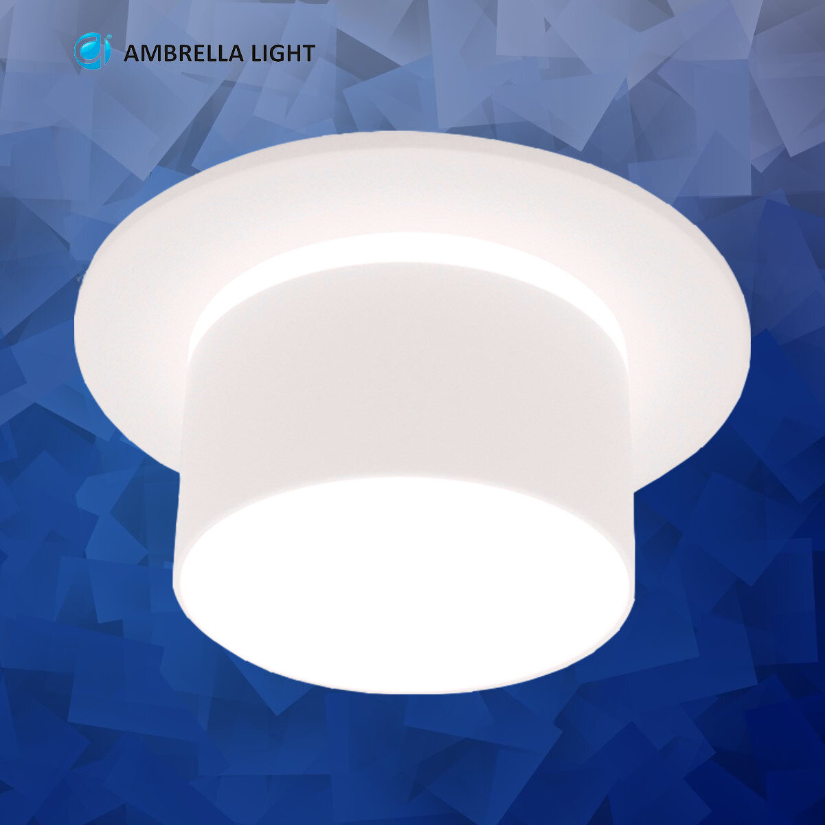 Светильник встраиваемый точечный Ambrella Light TECHNO SPOT MR16 TN322 / точечный светильник в стиле техно / Точечные светильники потолочные