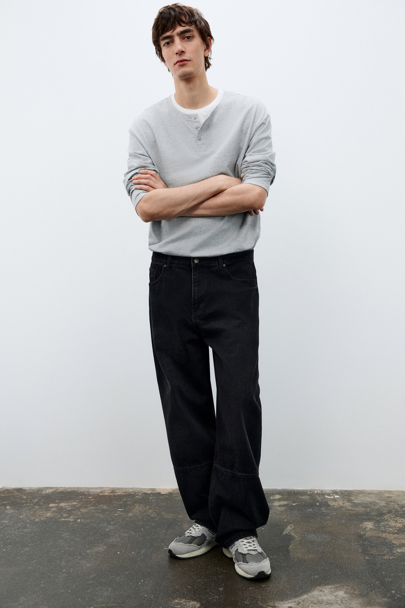 Джинсы классические Man Basic 