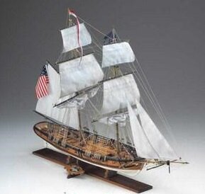 Деревянная сборная модель американского брига XIX века «Eagle», 1:85