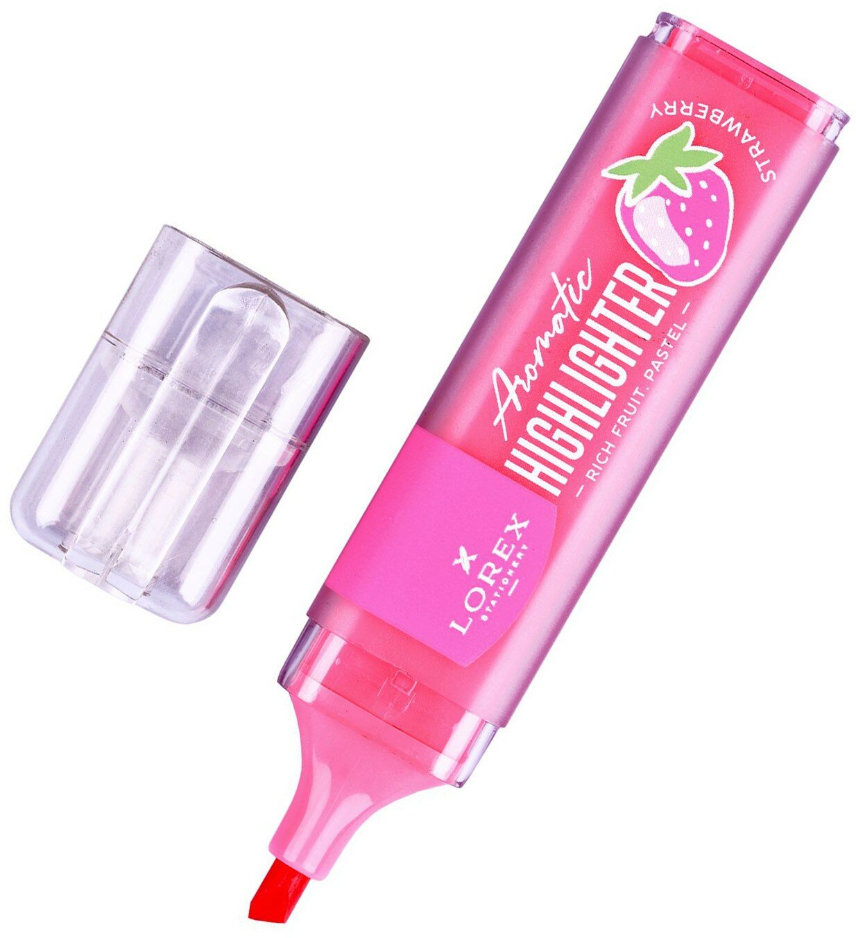 Маркер текстовыделитель, ароматизированный, фламинго