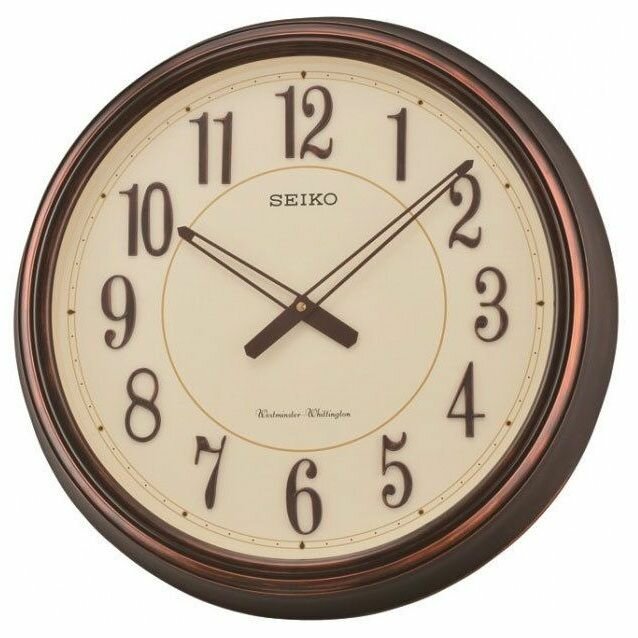 Настенные часы Seiko Quartz Wall Clock QXD212B