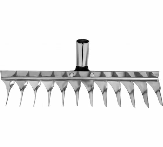 Витые стальные грабли Gigant без черенка, 12 зубьев RGI-07
