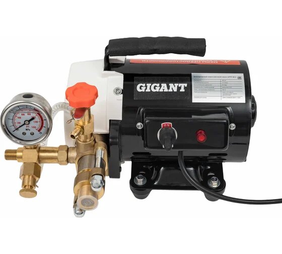 Электрический опрессовочный насос Gigant 60 бар 250 Вт 3 л/мин GPTP-60-3