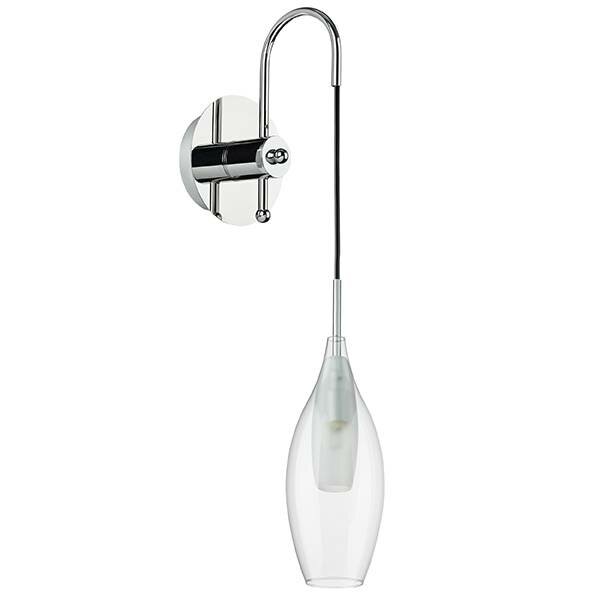 Lightstar 803521 Бра PENTOLA 1х25W G9 хром/прозрачный