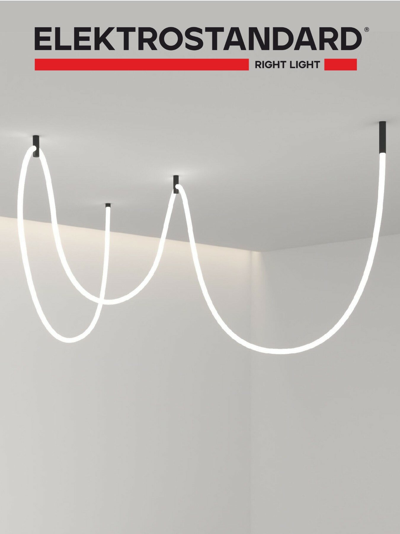 Гибкий неон Elektrostandard Full light 2835 24В 336 Led/м 12 Вт/м 4200K круглый, дневной белый свет, 8 метров, IP20