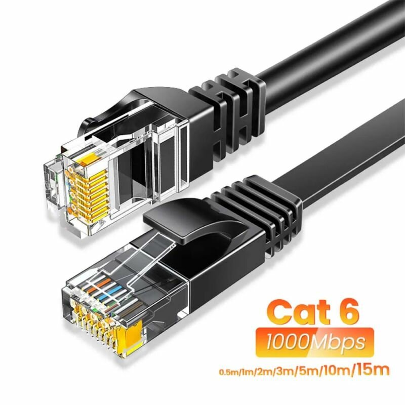 Кабель Ethernet Cat6, сетевой кабель UTP Cat 6, сетевой разветвитель RJ 45, витая пара RJ45, патч-корд для маршрутизатора ноутбука