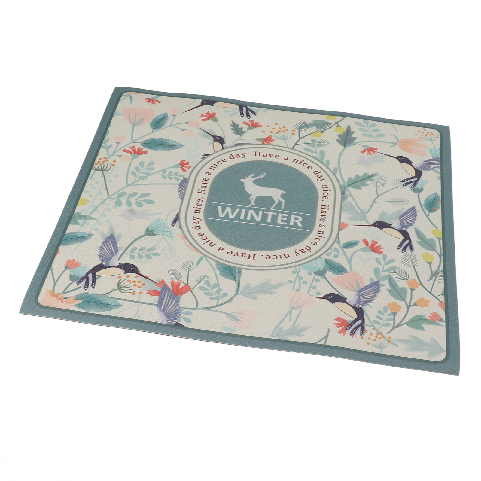 Коврик для кофеварки, абсорбент, защита от разливов, водонепроницаемый, устойчивый к царапинам, коврик для журнального столика для столешниц, 40x50 см/15,7x19,7 дюйма