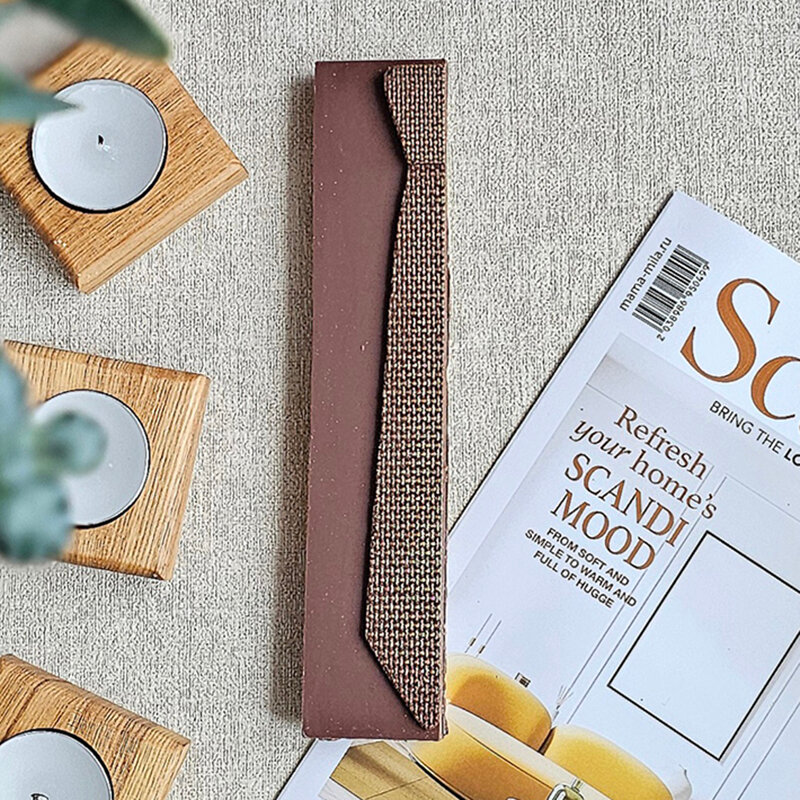 Силиконовая форма для шоколадных плиток Brilliant Mold. Молд Плитка Галстук