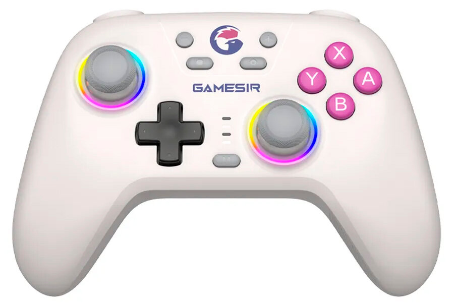 GameSir T4n Retro White, белый/розовый, беспроводной геймпад