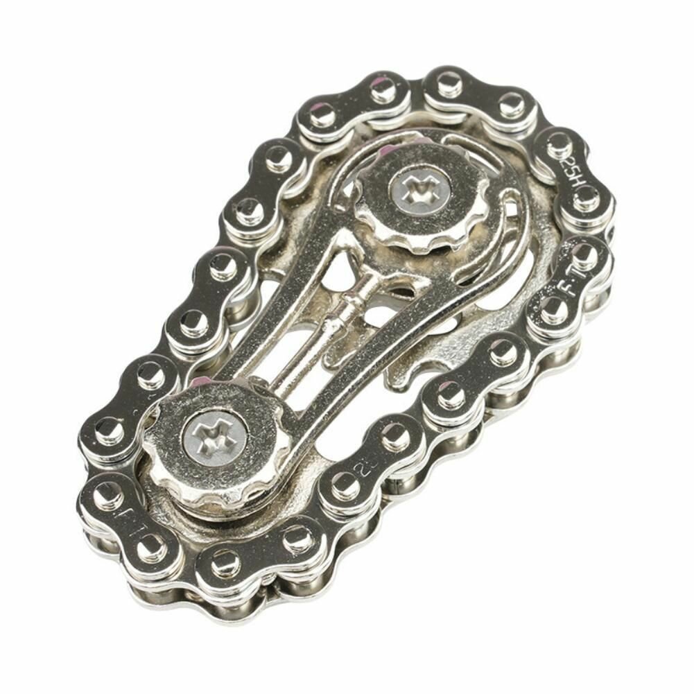 Декомпрессионная игрушкасдвггироскоп на кончиках пальцевЦепи и шестерни, антистресс , приносит ясность мыслей, арт-терапия