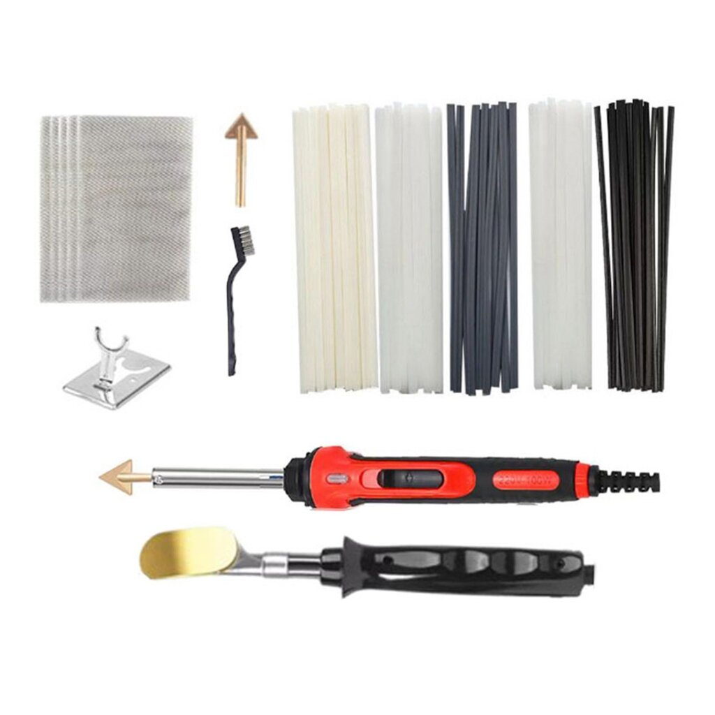 Сварочный набор с наконечником, Металлическая щетка, Быстро нагревающийся инструмент для сварки