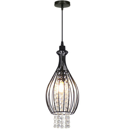 16cm Ретро - кованая железная люстра, E27 * 1, спальня бар настольная лампа (без лампочки)