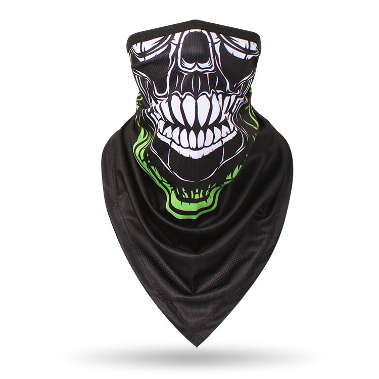 Маска мотоциклетная мото балаклава летняя ветрозащитная, велосипед шарф мужская женская