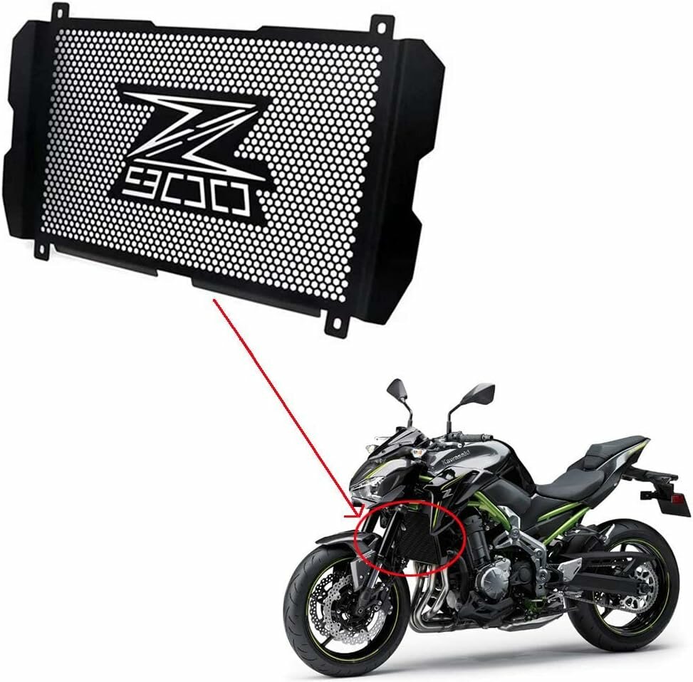 Решетка радиатора мотоцикла Kawasaki Z900 2017-2024