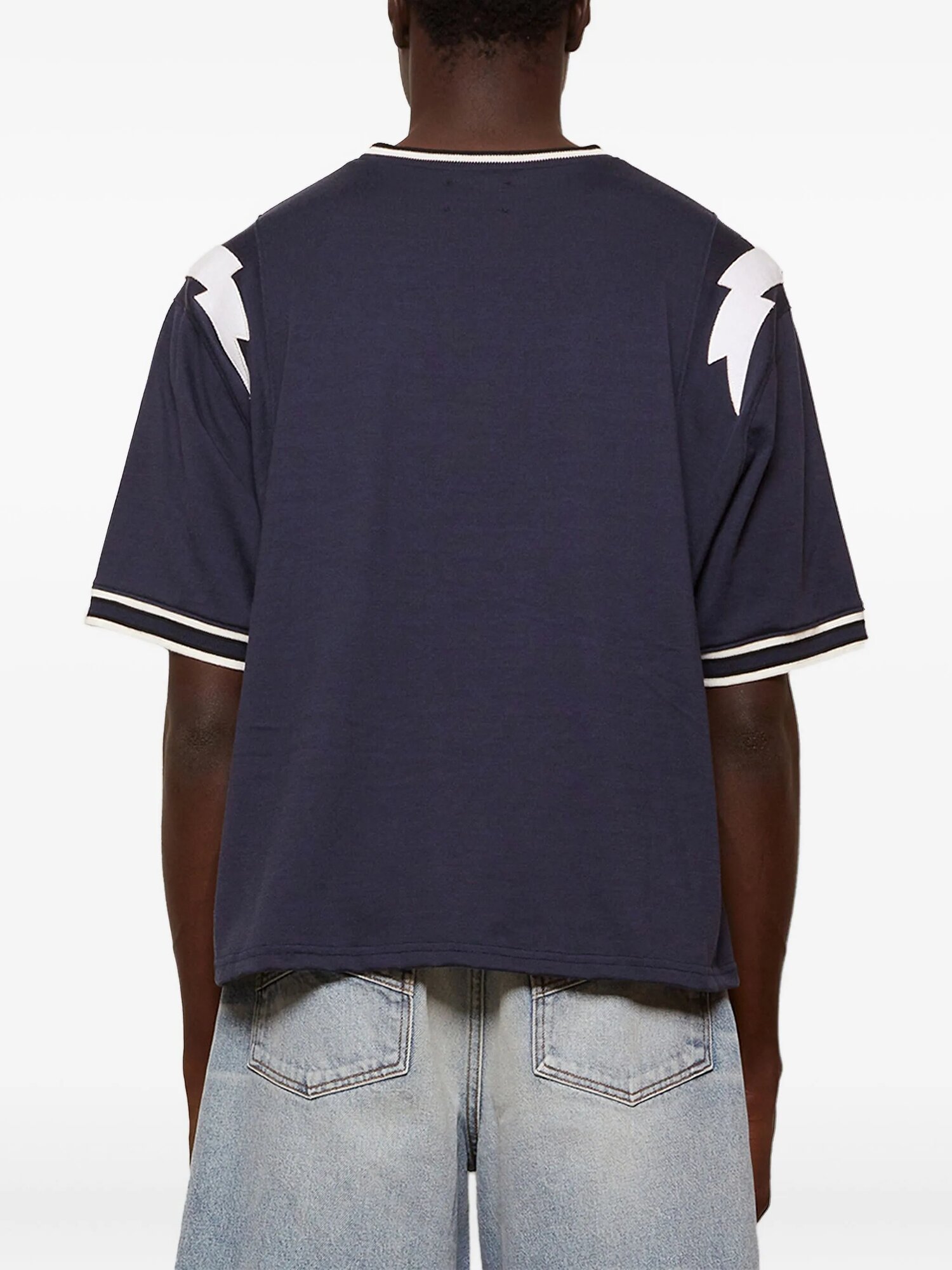 Футболка Rhude, размер M, синий — фото 1