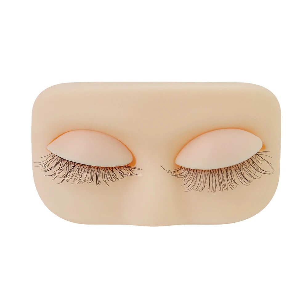 Портативный манекен для ресниц ANNAFRIS, Pink Mini Face