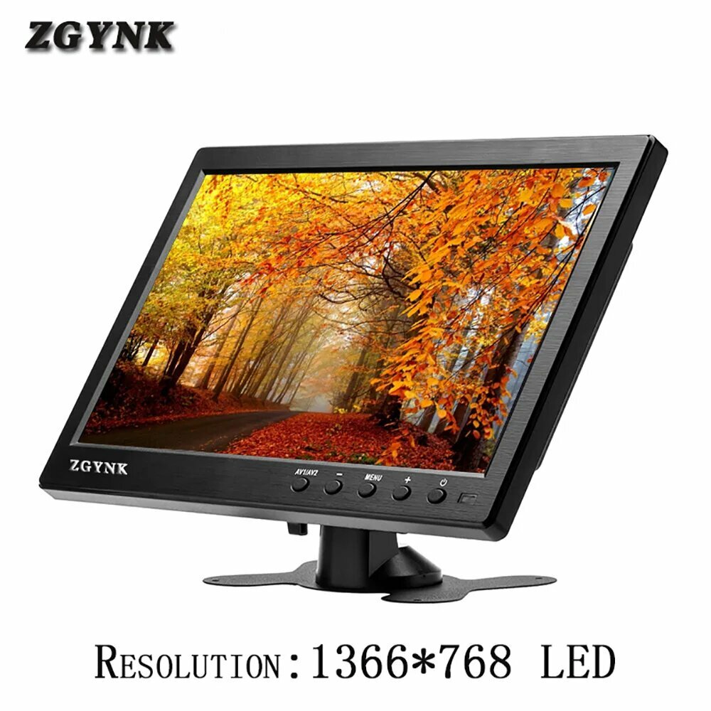 10.1-дюймовый игровой ЖК-монитор ZGYNK 10.1 1366X768 TN