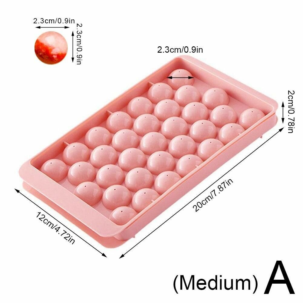 Форма для льда с контейнером и крышкой Qupi / Формочки для заморозки