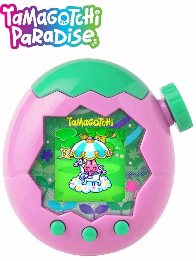 Виртуальный питомец Bandai Tamagotchi Paradise, Розовая страна