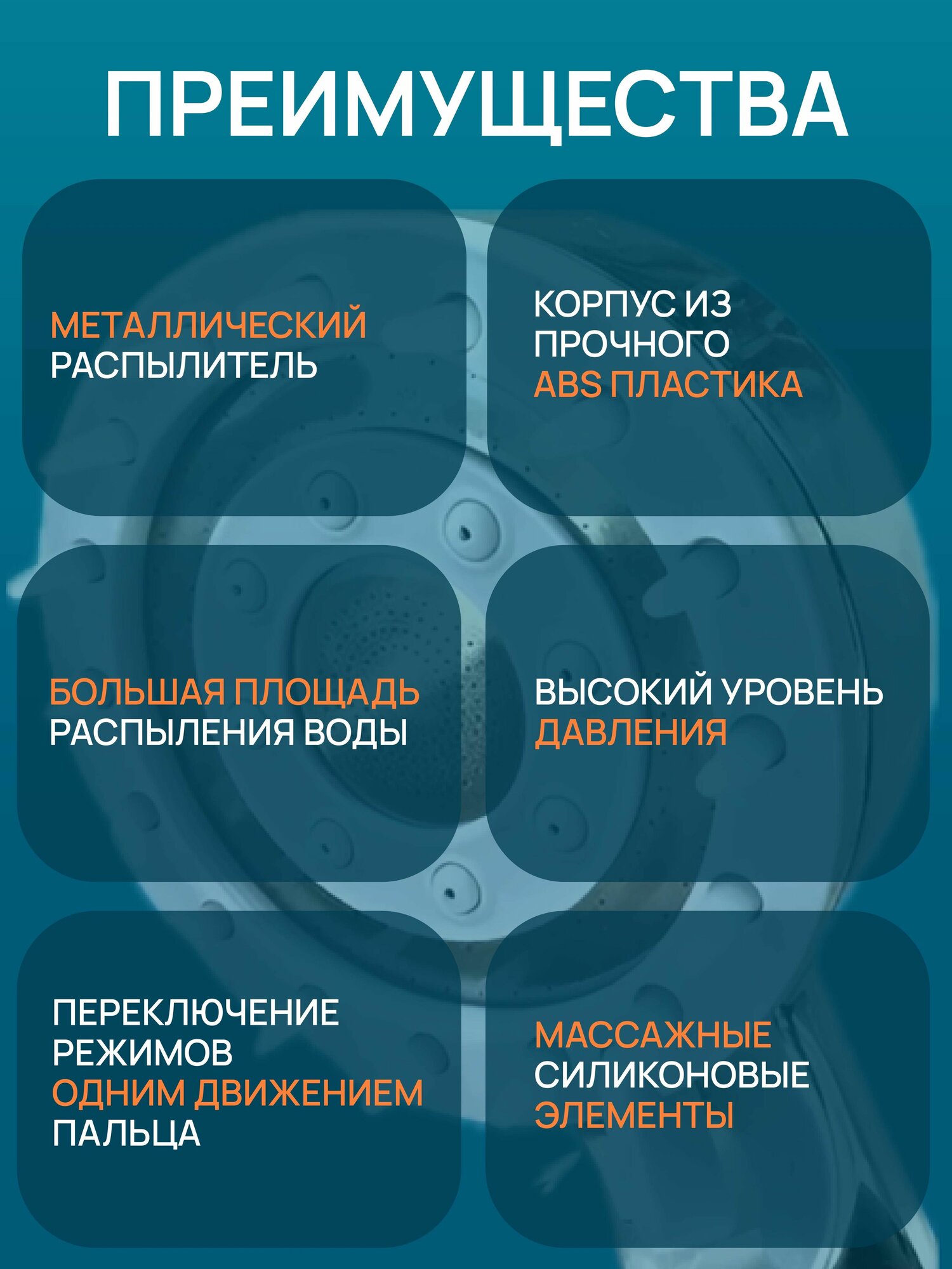 Лейка для душа — фото 1