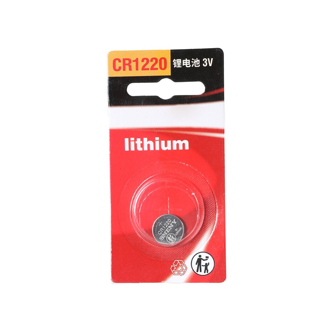Long Last CR1220 Coin Cell Battery CR1220 3V Литиевая Батарея Кнопочный Элемент для Часов, Электронных Калькуляторов Battery