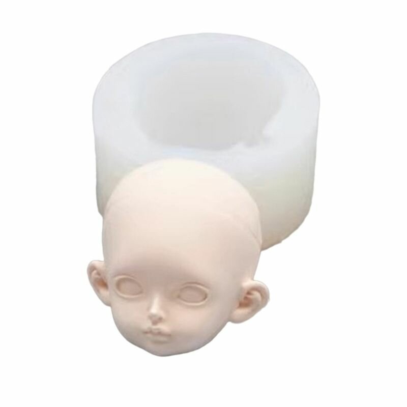 Глиняная мягкая керамика, помадка, гипс, эпоксидная смола, форма для кукольного лица-K type