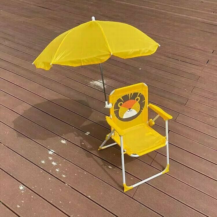 Скамейка детская складная для путешествий, туризма, отдыха на природе, размер 37*30*47см, легкая, компактная