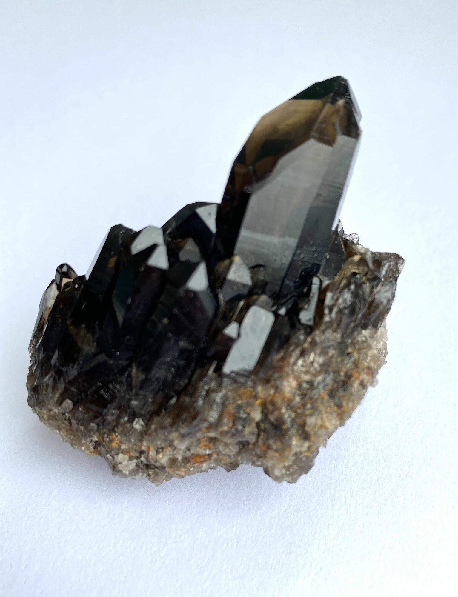 Друза Раухтопаз/ оберег/ натуральный камень.